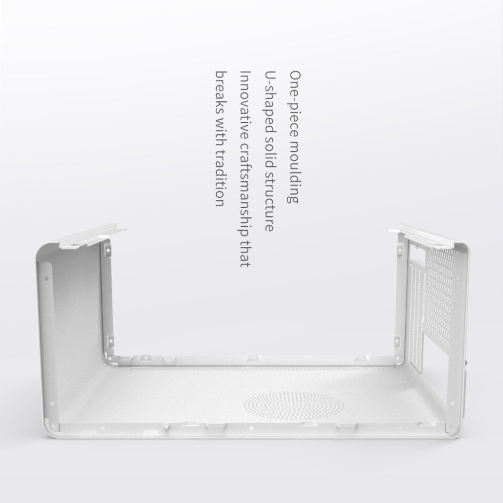 U510 WHITE/BLACK: Versatile Chassis with RGB Lighting and Comprehensive ...