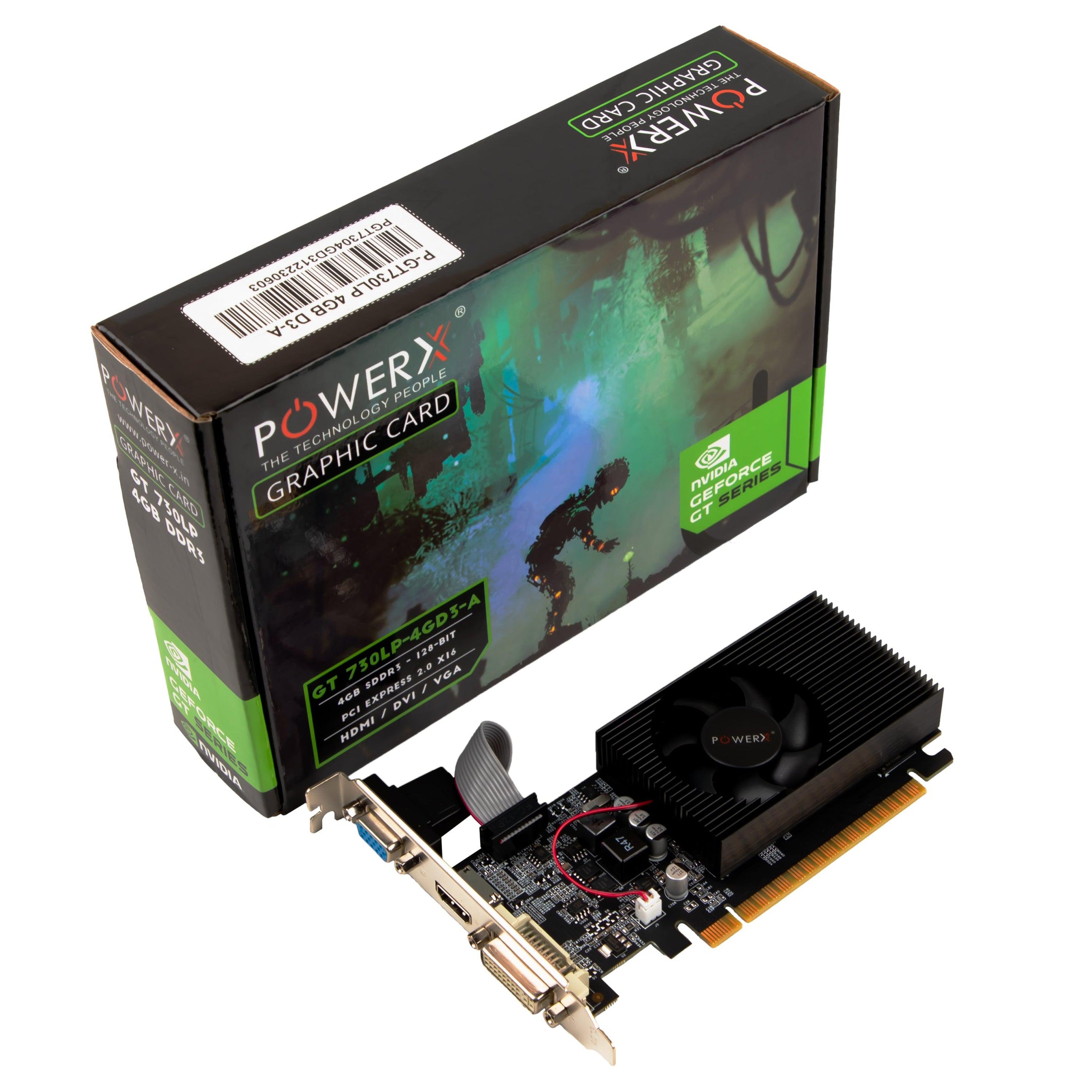 GT 730LP-4GB-DDR3 GRAPHIC CARD - POWERX