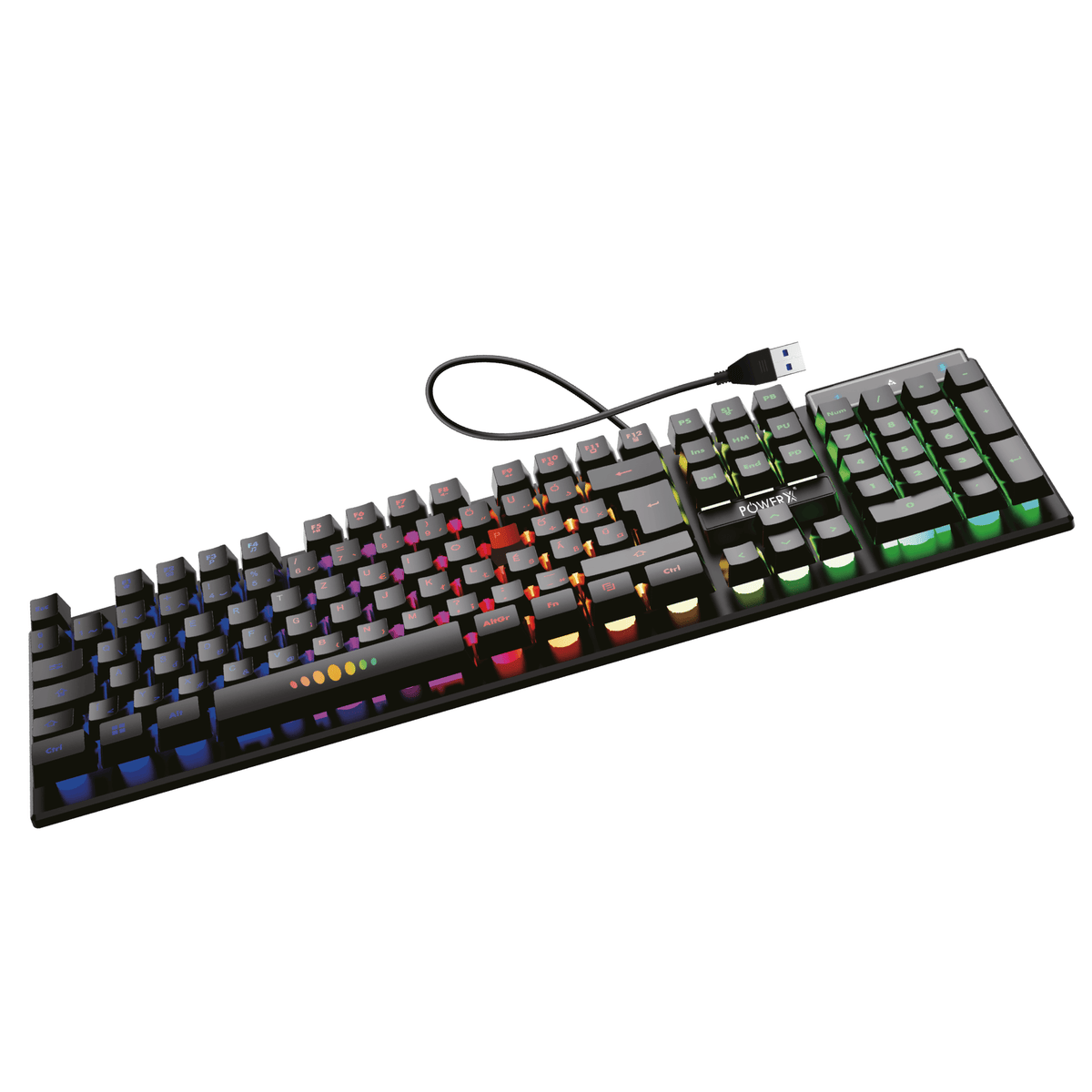PWX VIVIDGLOW 500 Keyboard: Enhanced Gaming Experience with RGB ...