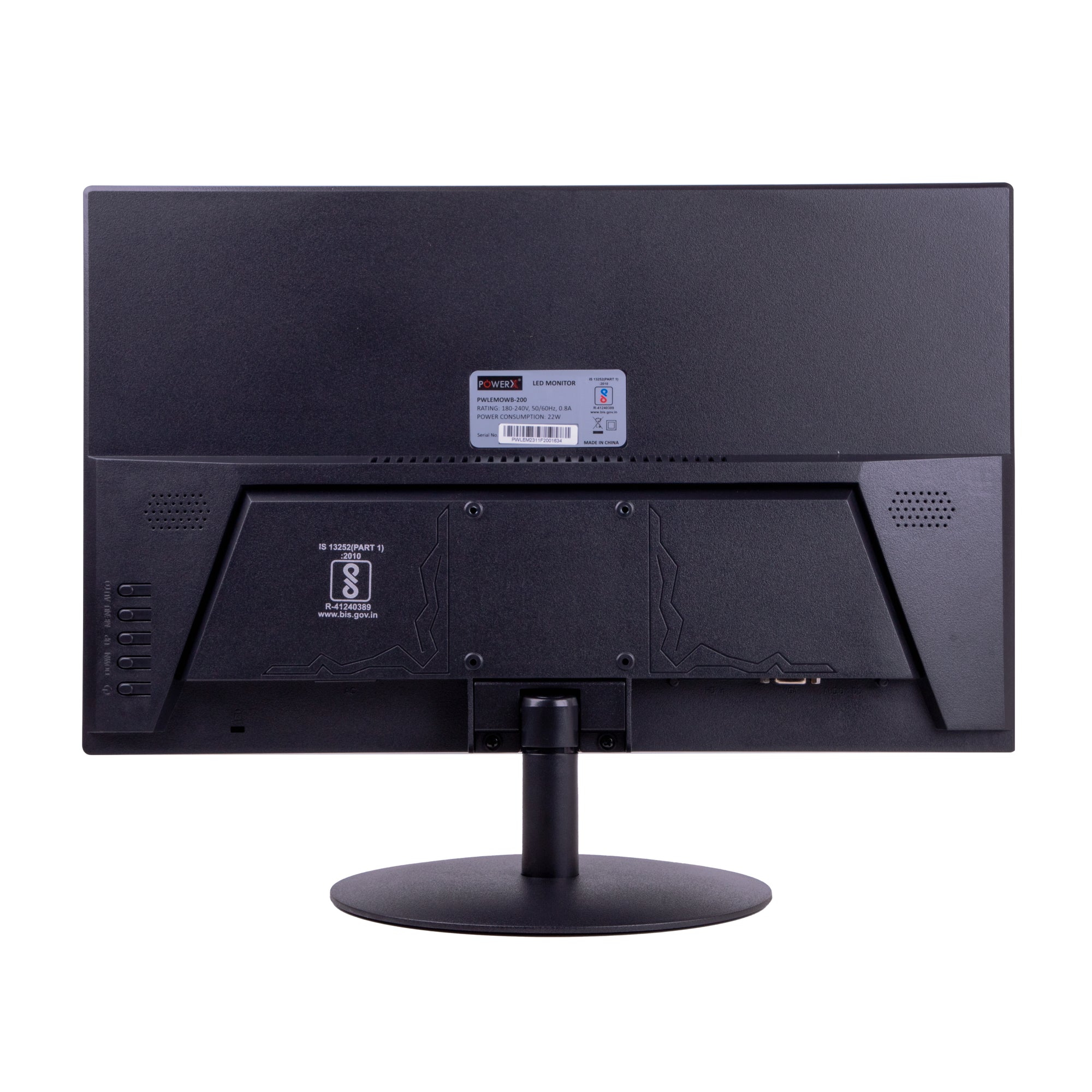 20.0" LED Monitor | HD Resolution | Plug and Play Support