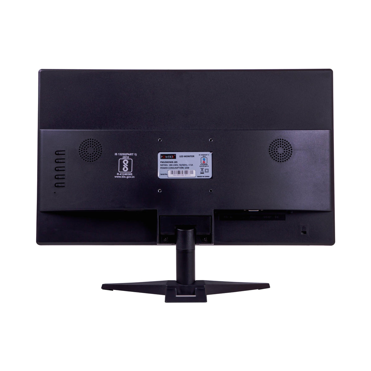 18.5” HD MONITOR | LED Display | 1366x768 Resolution