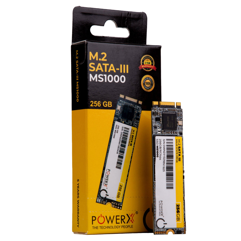 M.2. NGFF 256 GB SSD - PowerX - The Technology People