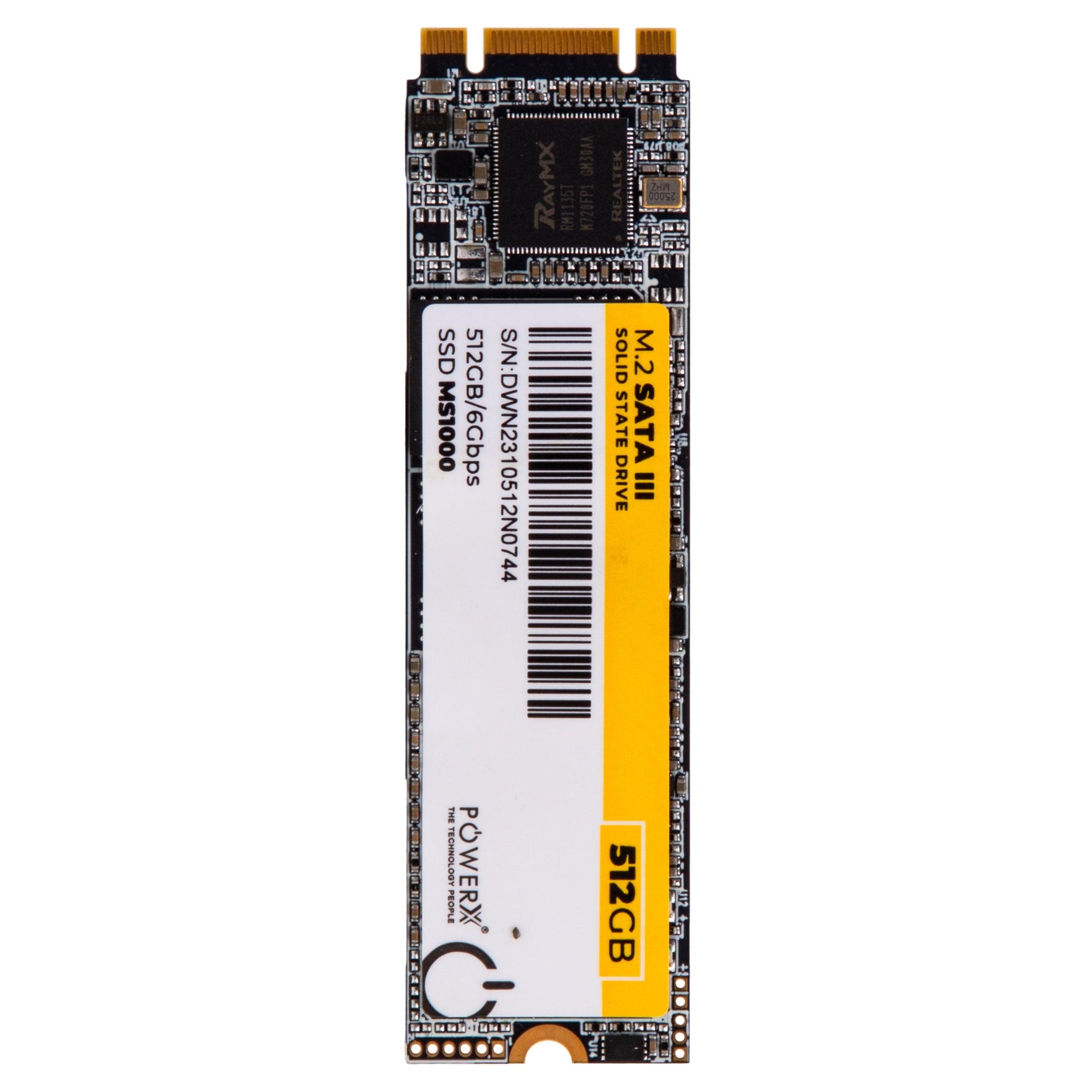 M.2. NGFF 512 GB SSD