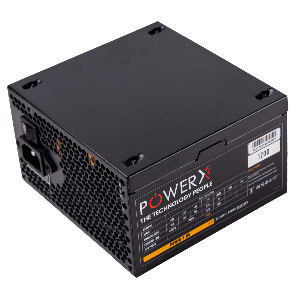 PWX-1200 SMD SMPS: Robust Material, 12 cm Silent Fan, Advanced Technologies