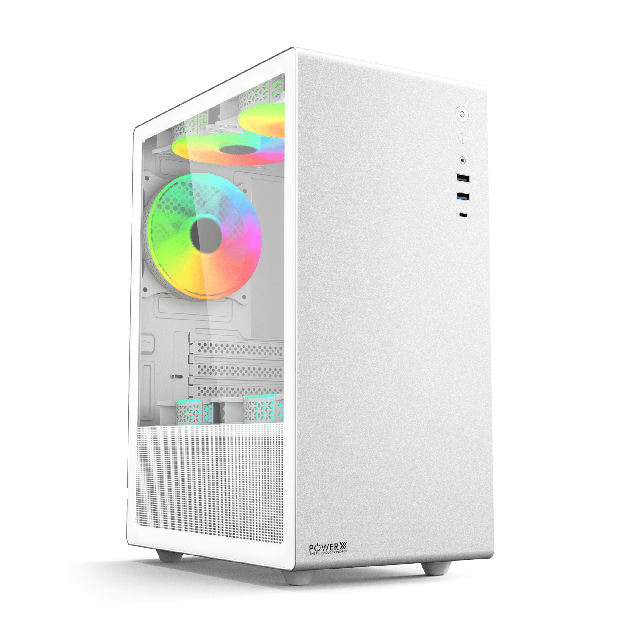 V500 WHITE/BLACK: Compact Chassis with Versatile Connectivity and ...
