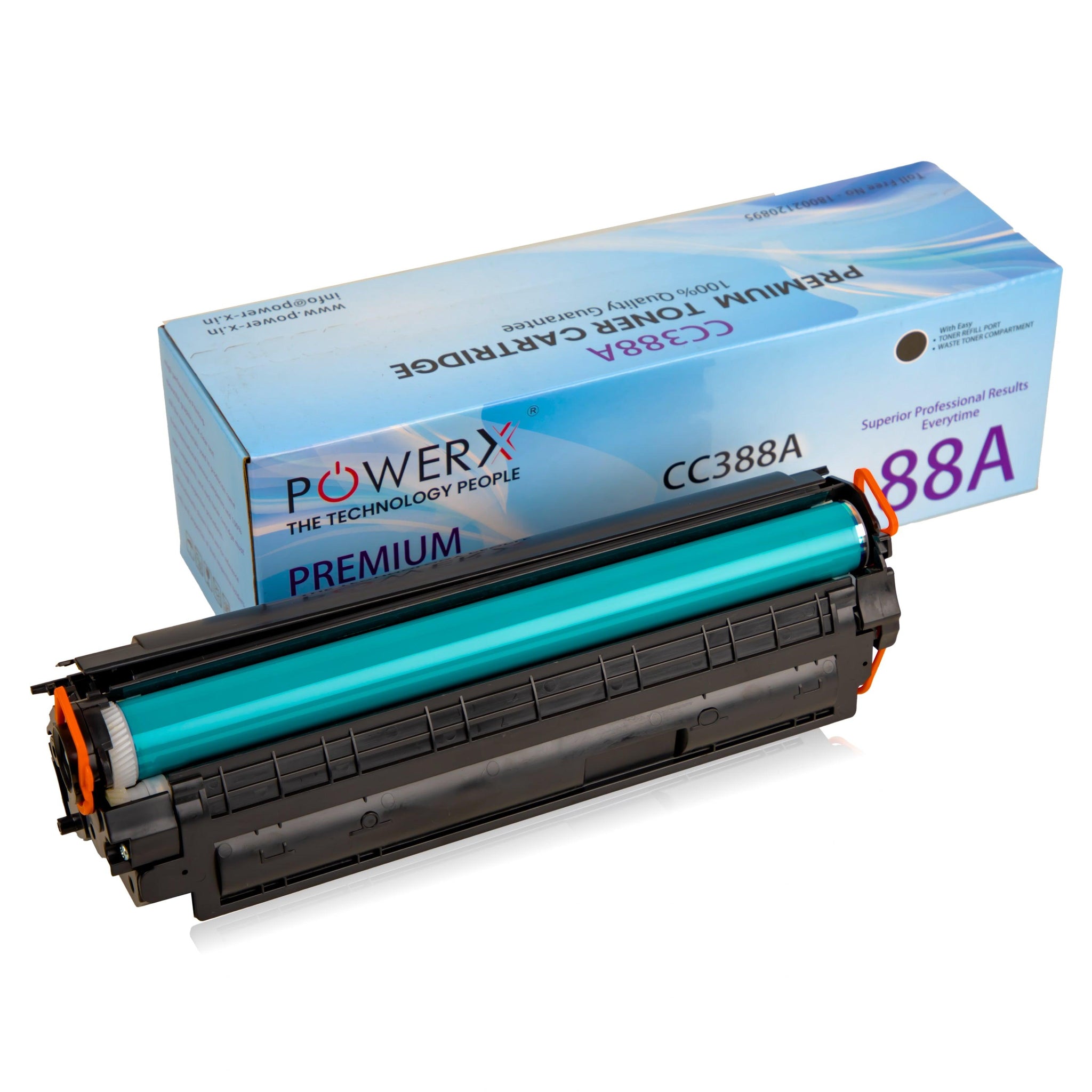 CARTRIDGE CC388A: Easy Toner Refill & Waste Compartment, Printer ...